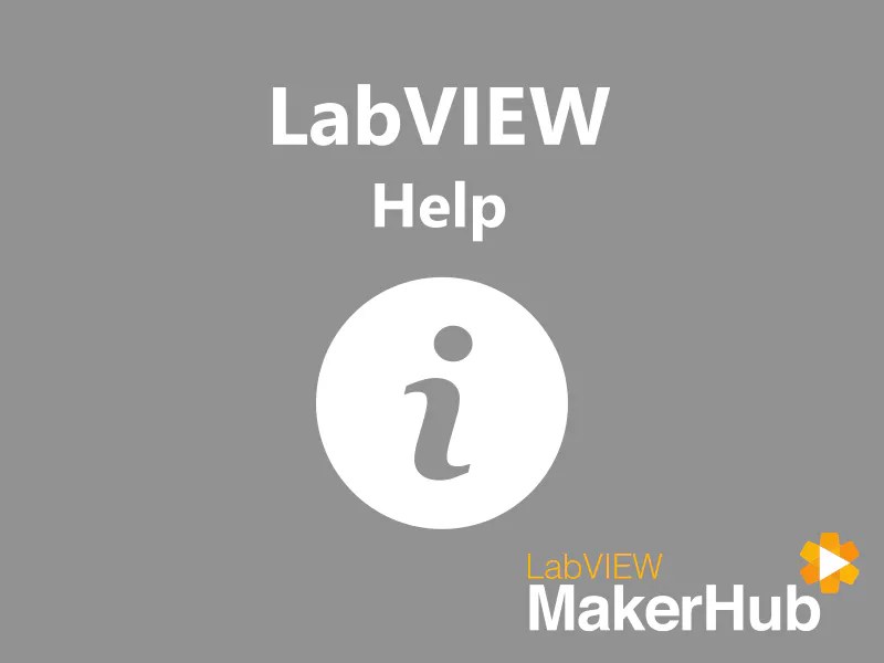 Labview Basics 08 Help Hackster Io